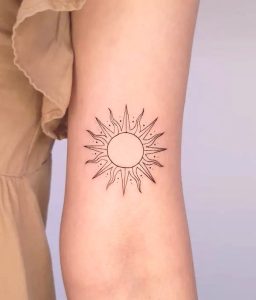 50 Sun Tattoo Ideas with Meaning (2024) - IForHer
