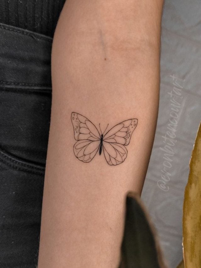 50 Unique Small Butterfly Tattoo Designs To Leave You In Awe