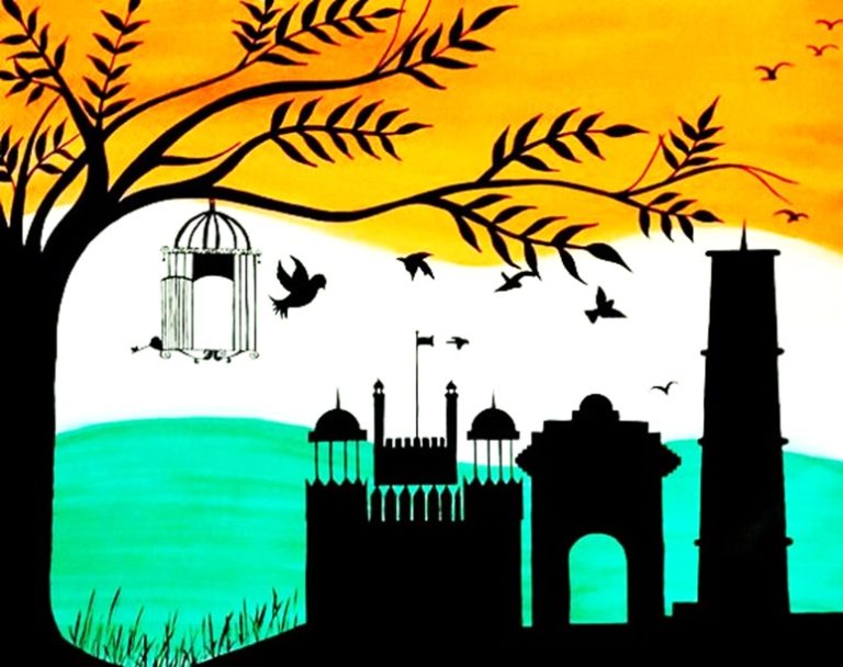 35 Easy Simple Independence Day Drawings For Kids [2023]