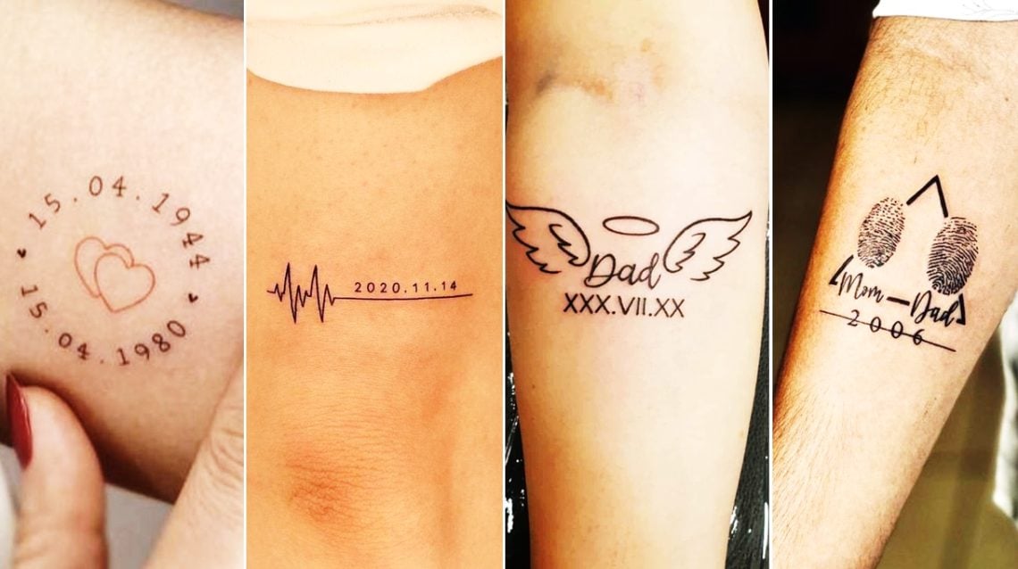 40 RIP Memorial Tattoos Ideas For Dad, Mom & Others - IForHer