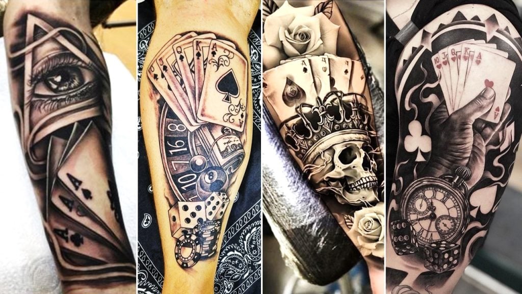Top 35 Stylish Playing Card Tattoo Designs + Meanings [2023]