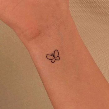 50 Unique Small Butterfly Tattoo Designs To Leave You In Awe