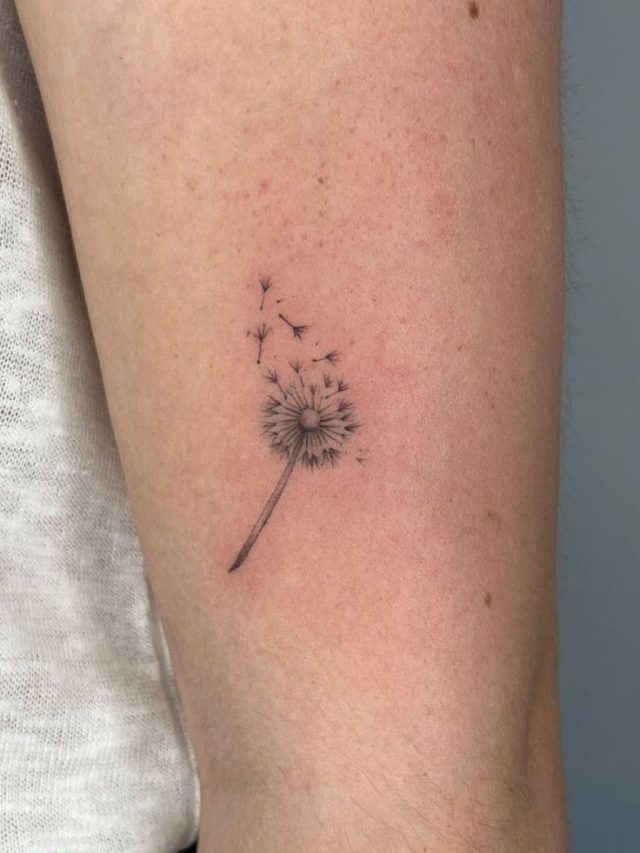 50+ Unique Dandelion Tattoos For Everyone (2023)