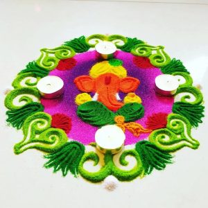 40+ Ganesh Chaturthi Rangoli To Celebrate Ganpati (2025)