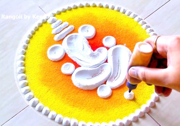 40+ Ganesh Chaturthi Rangoli To Celebrate Ganpati (2025)