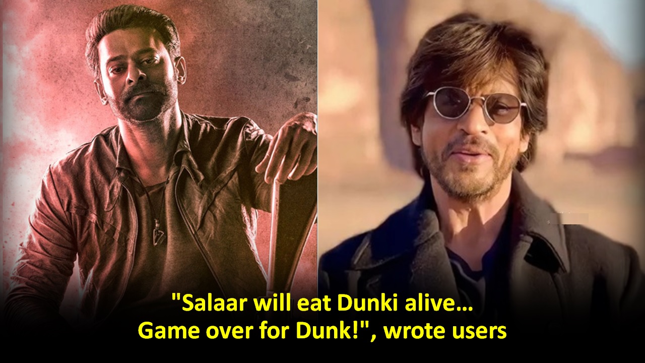 Shah Rukh's Dunki Clashing with Prabhas' Salaar; Internet Reacts