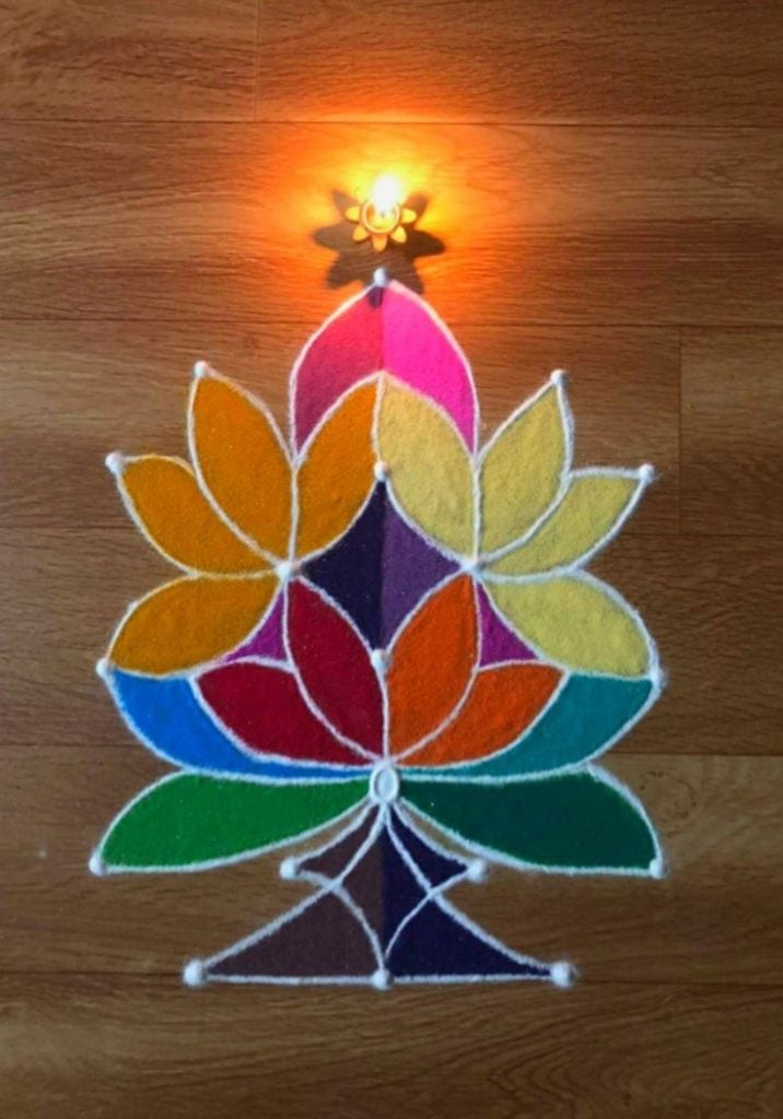 40 Best Kolam Rangoli Designs