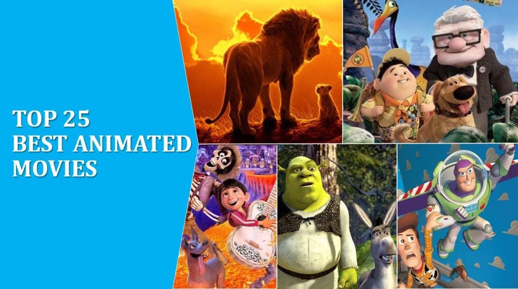Top 25 Greatest Animated Movies Ever Made