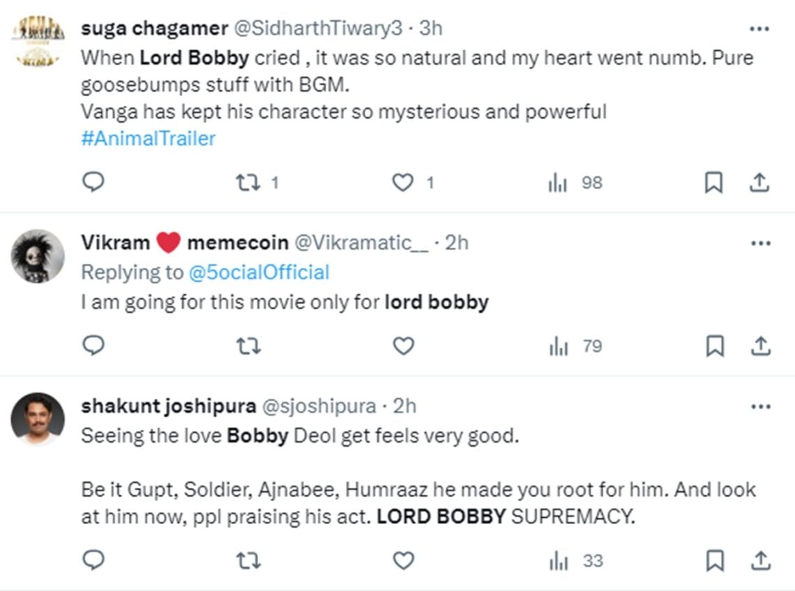 'Lord Bobby!': Memes Celebrating Bobby Deol In 'Animal' Go Viral