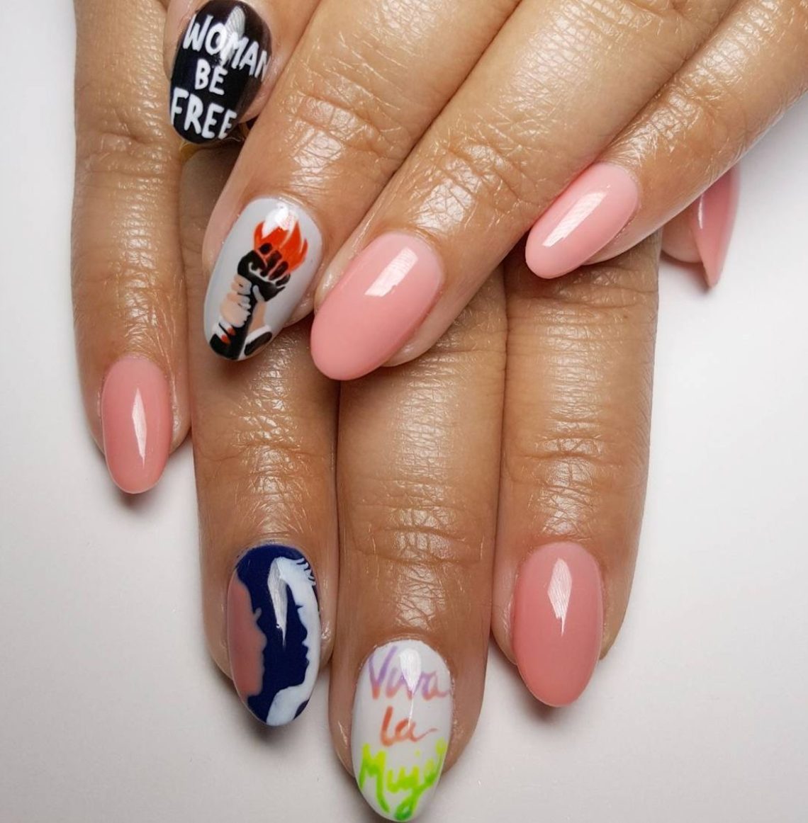 40 Women's Day Nail Art Designs (2025) - IForHer