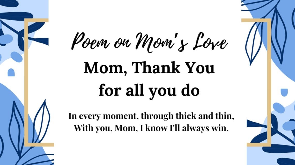 10 Poems Celebrating Mother's Love: Perfect for Mother's Day or Any Day