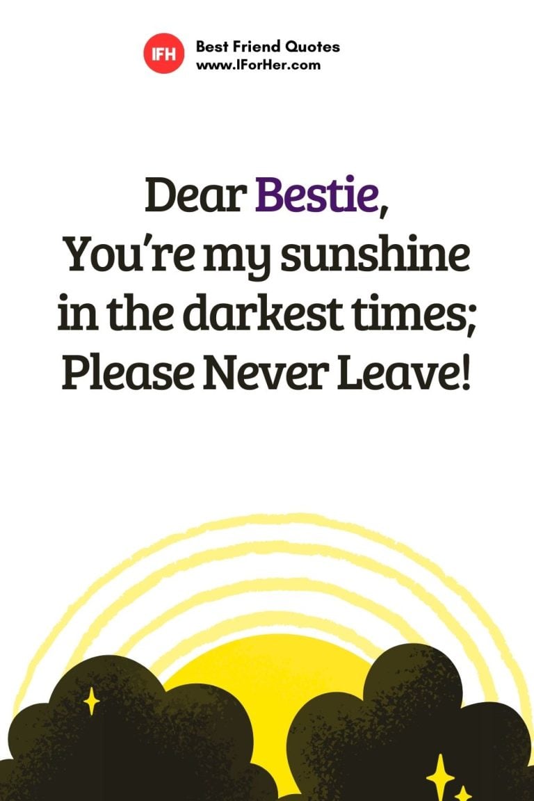 30 Cute Best Friend Quotes Images - IForHer