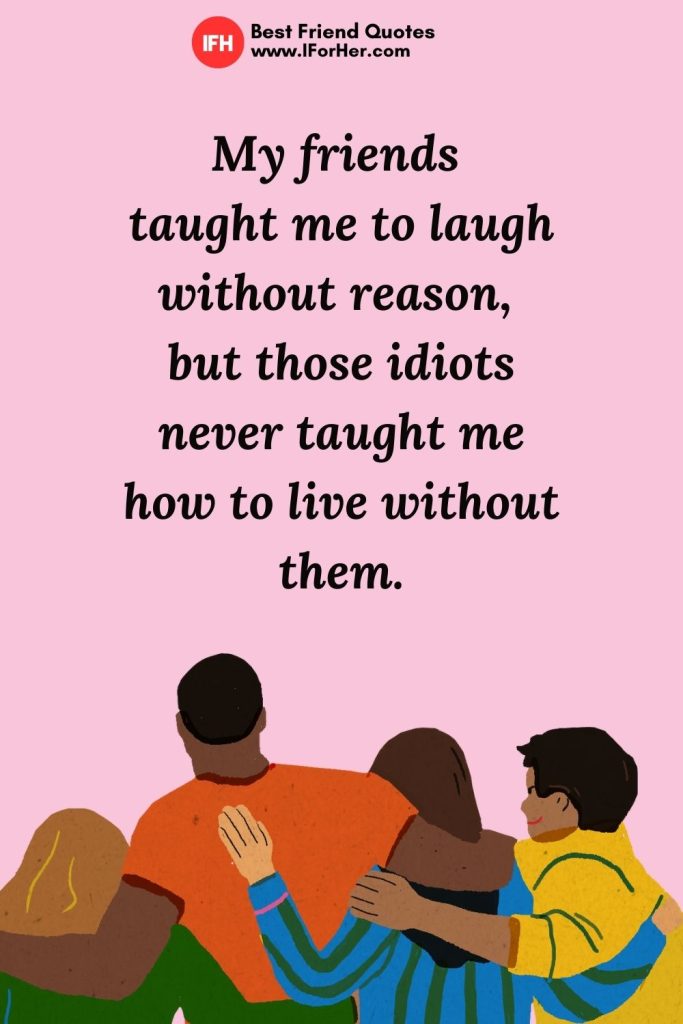 30 Cute Best Friend Quotes Images - IForHer