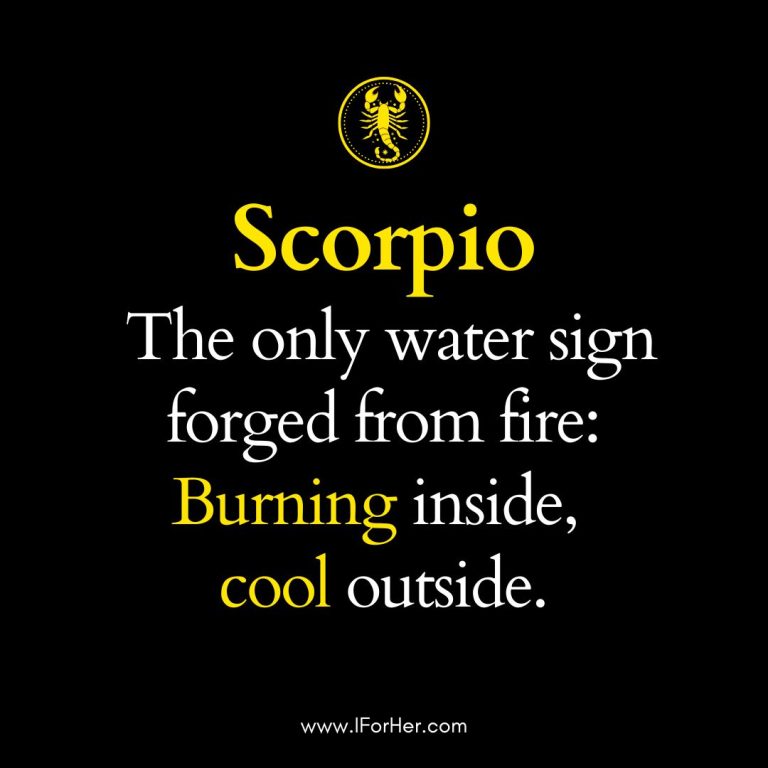 35 Scorpio Quotes On Their Mysterious Personality - IForHer