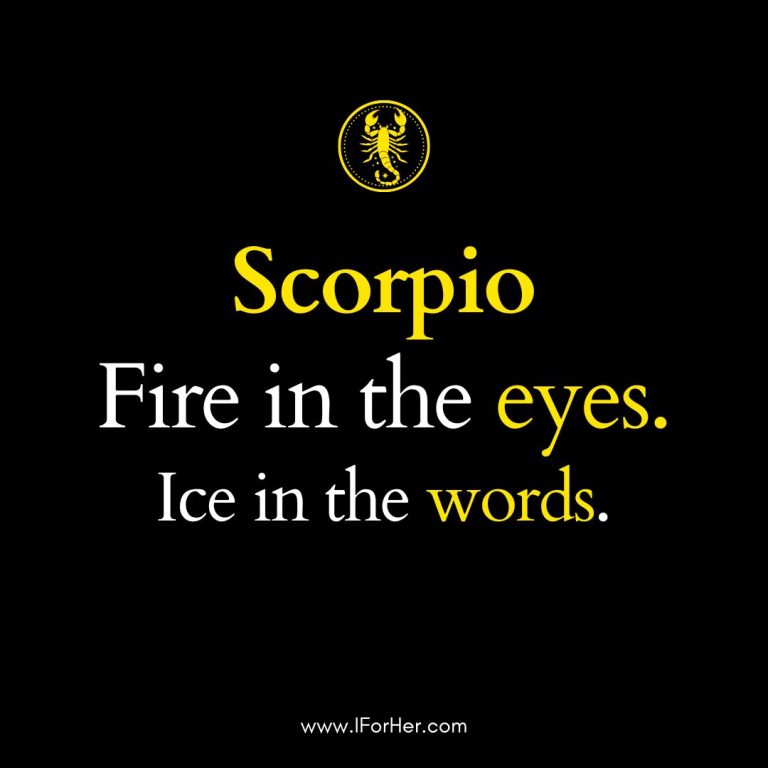 35 Scorpio Quotes On Their Mysterious Personality - IForHer