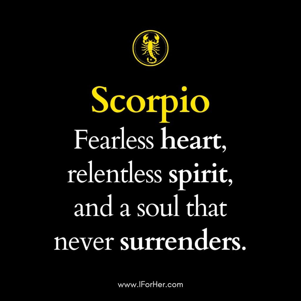 35 Scorpio Quotes On Their Mysterious Personality - IForHer