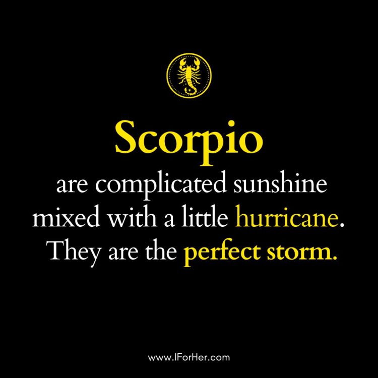 35 Scorpio Quotes On Their Mysterious Personality - IForHer