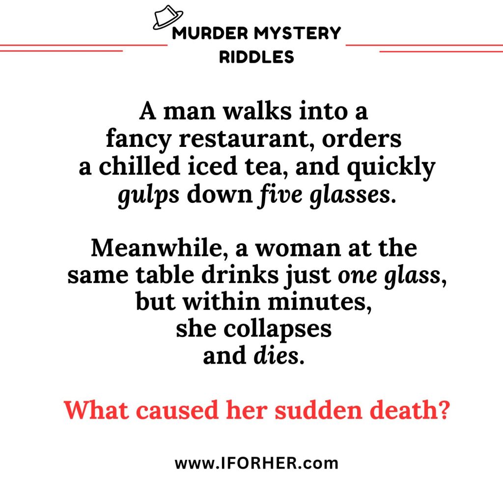 Challenging Murder Mystery Riddles For Adults