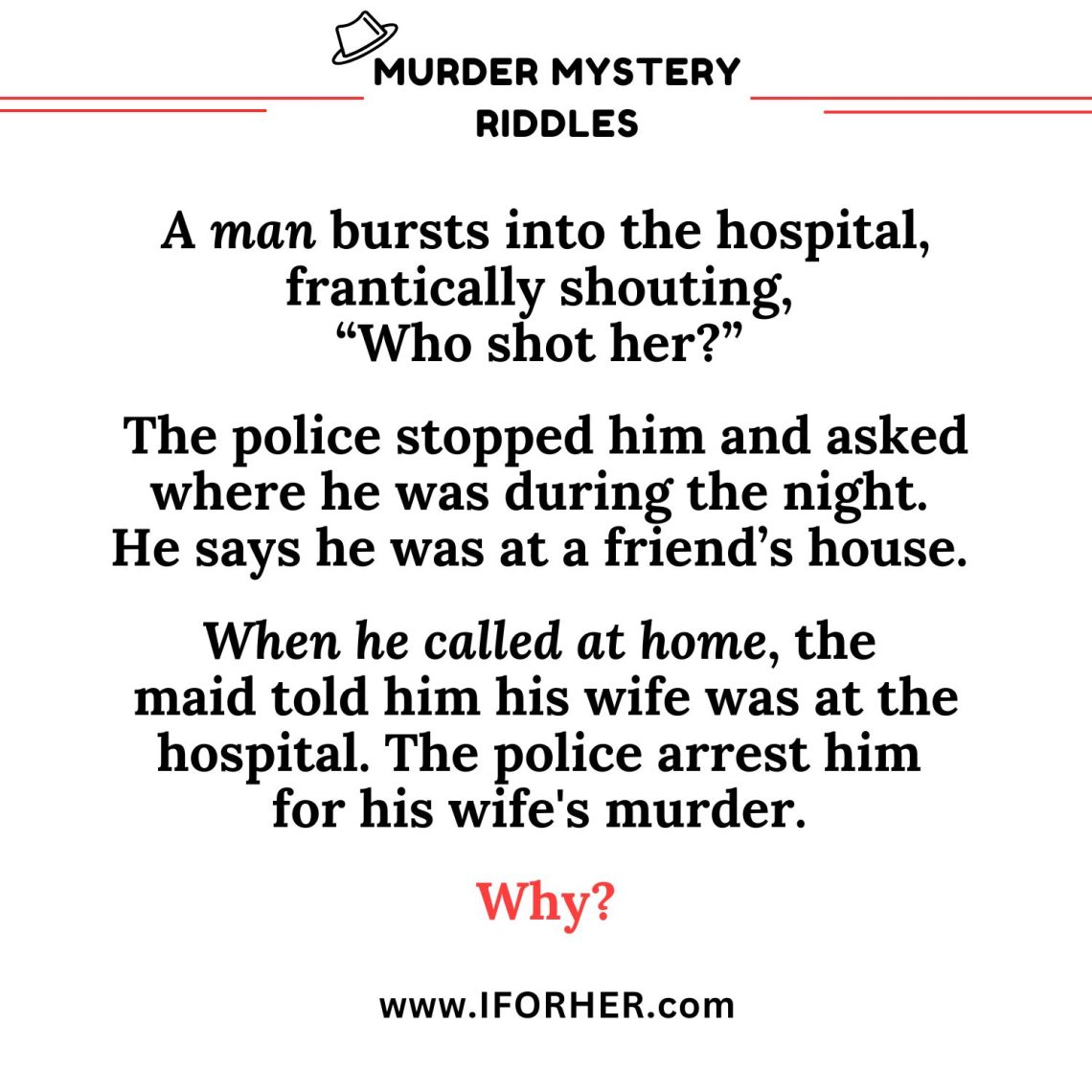 Challenging Murder Mystery Riddles For Adults