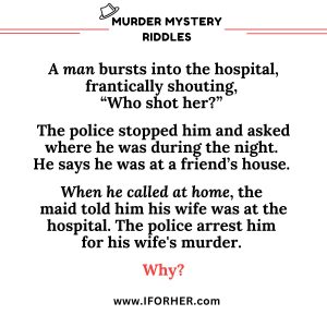 Challenging Murder Mystery Riddles For Adults