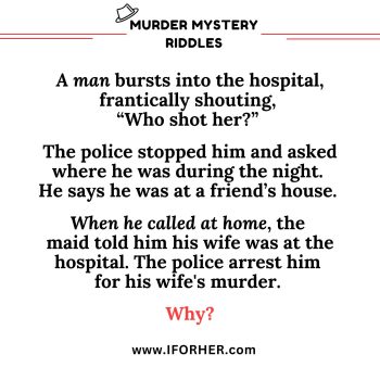 Challenging Murder Mystery Riddles For Adults
