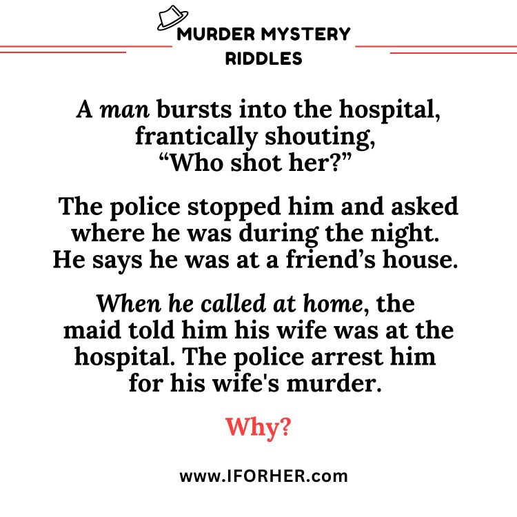 Challenging Murder Mystery Riddles For Adults