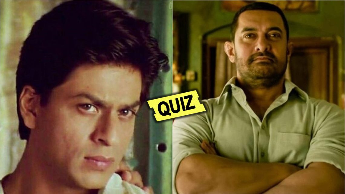Shah Rukh- Aamir Khan Quiz: Match Movies To Character Names